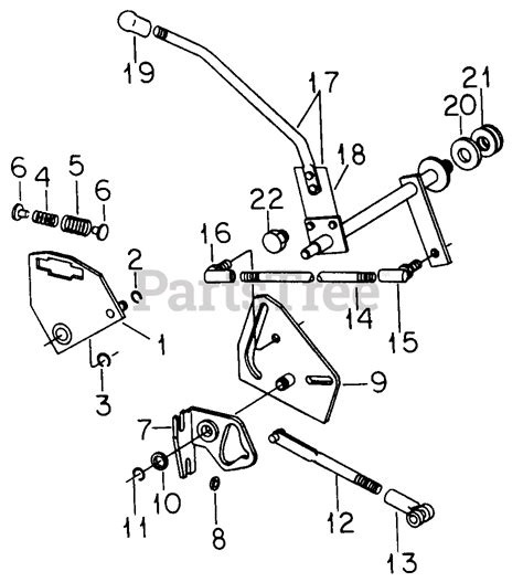 Cub Cadet 782 Cub Cadet Garden Tractor Transmission Controls Parts Lookup With Diagrams