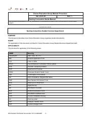 Naming Convention Manual V Pdf Choice Education Group Manual Procedure No Rev