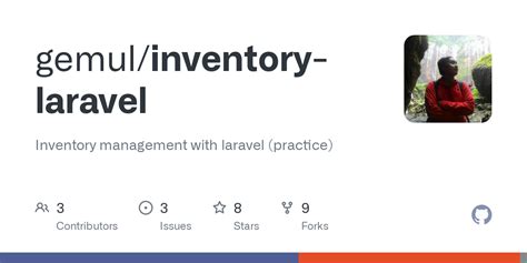 GitHub Gemul Inventory Laravel Inventory Management With Laravel Practice
