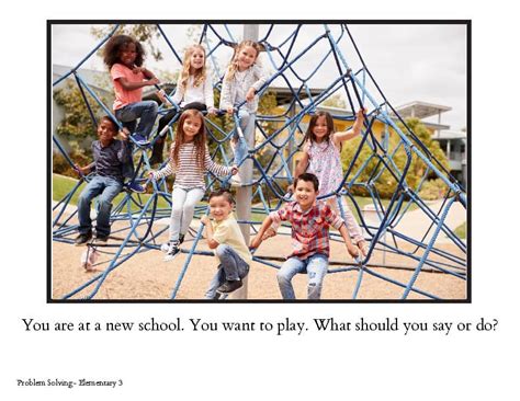 60 Social Problem Solving Scenes For Speech Language Therapy By Sound Speechie