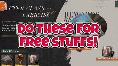 Do These Things For Free Stuffs After Class Exercise Reverse 1999