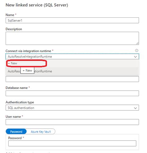 Cannot Add New Integration Runtime For Azure Data Factory Stack Overflow