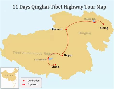 11 Days Xining To Lhasa Overland Tour Via Qinghai Tibet National Highway