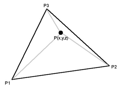 5 2D Linear Interpolation Inside Triangle Download Scientific Diagram