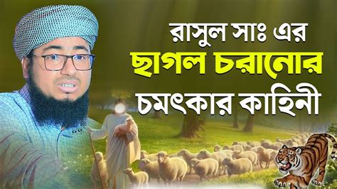 রাসুল সাঃ এর ছাগল চরানোর চমৎকার কাহিনী Mufti Jahirul Islam Faridi Youtube