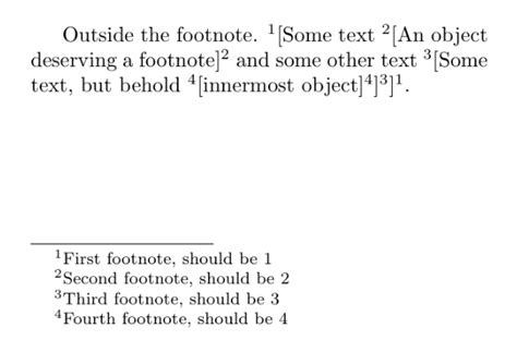 How To Mark Beginning And Ending Of A Footnote TeX LaTeX Stack Exchange