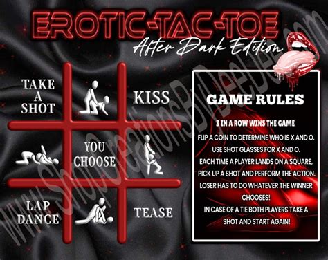 Kinky Tic Tac Toe SVG Etsy