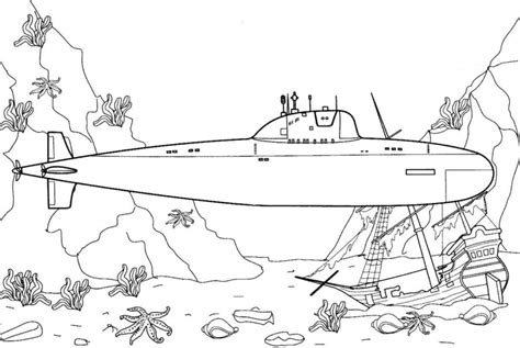 Ausmalbilder U Boot Kostenlos Malvorlagen Zum Ausdrucken