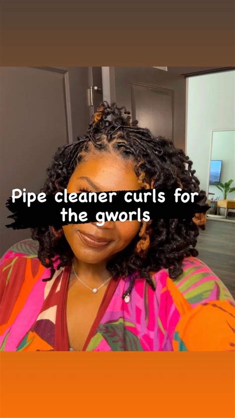 Ashley On Instagram Heres A Quick Tutorial Of The Pipe Cleaner Curls From Yesterday Yall I