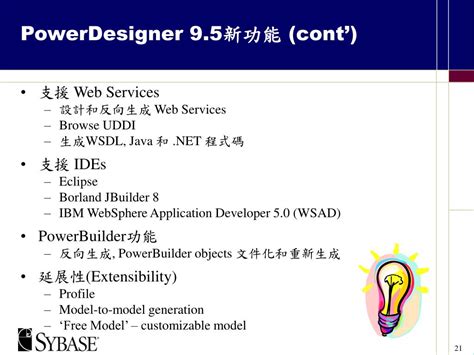 Ppt Powerdesigner 9 5 全球 No 1 All In One Case Tool Powerpoint Presentation Id 422617