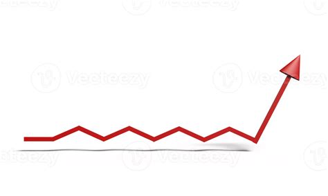 Red Pink Orange Color Object Icon White Dicut Background Arrow Line Direction Business Financial