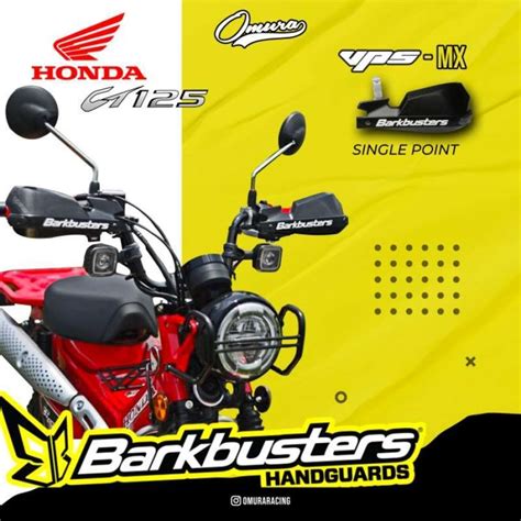 promo barkbusters vps complete kit handguards honda ct125 diskon 23 di