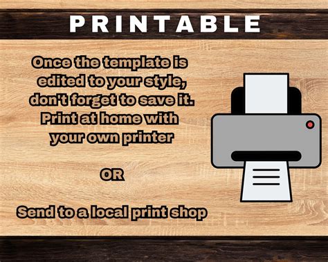 Wedding Table Numbers Printable Photo Table Numbers Editable Etsy