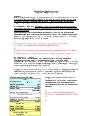 PS5 Docx Problem Set 5 With Instructions Chapters 9 And 10 2 Sample Case Chapter 9 Note For