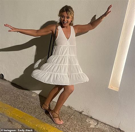 Emily Atack Sets Pulses Racing In A Plunging Zebra Print Bikini In Sizzling Ibiza Snaps Daily