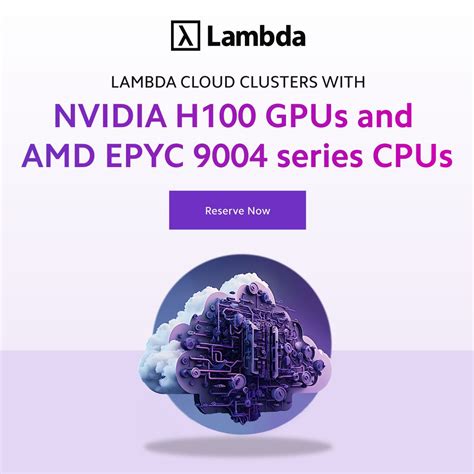Lambda On Linkedin Lambda Cloud Clusters With Nvidia H100 Are Now