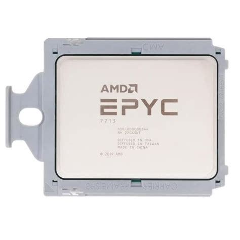 Amd Epyc 7713 64c 2ghz 3 675ghz 256mb Socket Sp3 2p 225w Amd Epyc