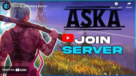 How To Join An Aska Server Knowledgebase Bisecthosting