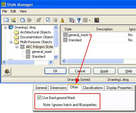 Masking With AEC Polygons