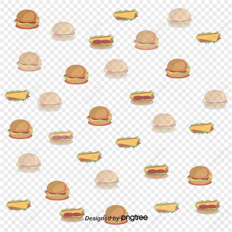 벡터 햄버거 유치원 일러스트운동빠른패스트푸드 Png 일러스트 무료 다운로드 Lovepik