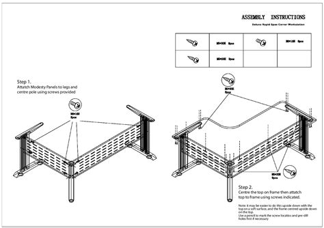 Span Corner Assembly Giant Office Furniture