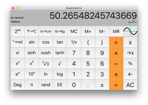 Graphcalcpro Graphing Calculator For Macos Starware Software