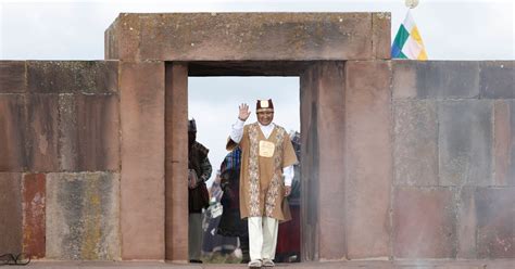 Fotos Evo Morales El Emperador Inca Infobae
