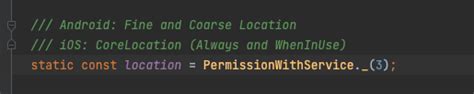 Status Of Permission Is Denied After Choose Approximately Location In Request Permission Dialog