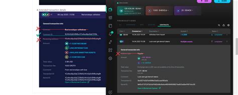 Transaction List For Contracts · Issue 458 · Beammw Beam Ui · Github