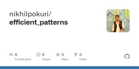 Nikhil Pokuri On Linkedin Github Nikhilpokuriefficientpatterns