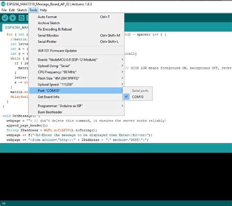 How To Build An Led Matrix Display With A Nodemcu Esp8266 Esp8266 Maker Pro