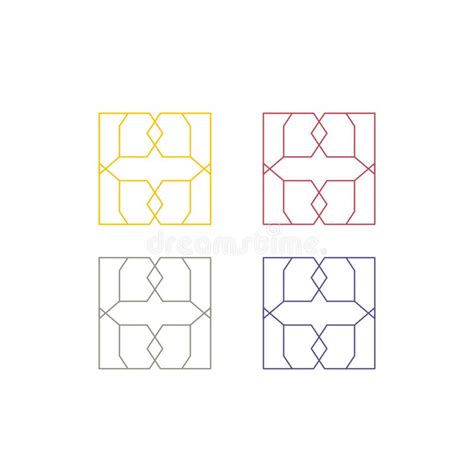 Luxury Colorful Ornaments Collection Stock Vector Illustration Of Ornaments Grey 332515004