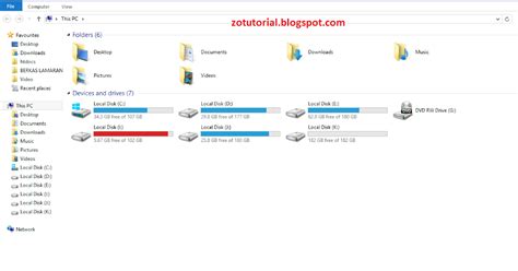 Cara Menghilangkan 6 Folder Pada This PC Windows 8 1 Dan 10 Zotutorial