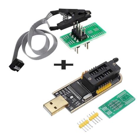 Comprar Gravador Eprom Usb Ch341a Pinça Sop8 Dip8 Ch341 Bios Flash Loja Toni Eletrônica