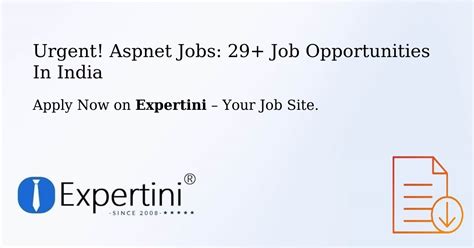 Urgent Aspnet Jobs 32 Job Opportunities In India Expertini