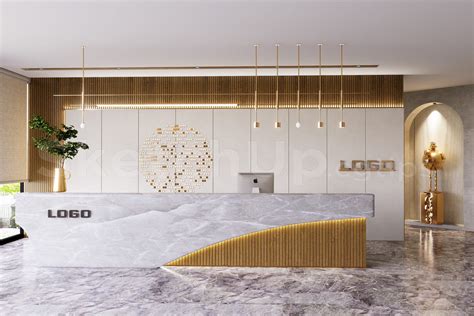 11805 Free Sketchup Reception Desk Model Download