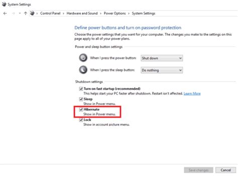 How To Add Hibernate To Start Menu In Windows 10