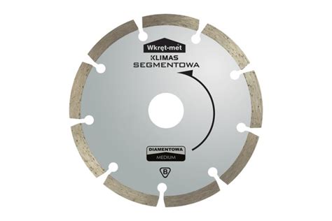 ალმასის დისკი Wkret Met Medium Tds 115m 115x22 მმ