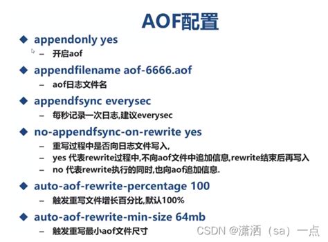 Redis运行原理持久化方式 Rdb Aof Csdn博客