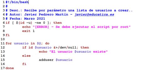 Bash Shell Scripts Ejercicios Resueltos 4 Educatica