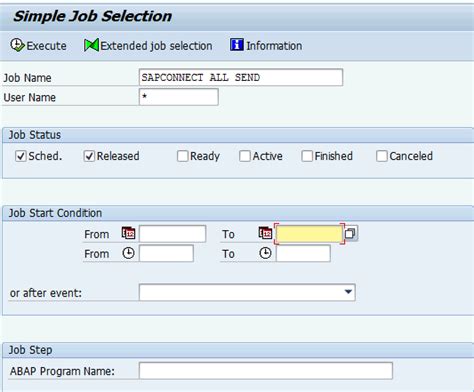 Sap Basis Tutorials How To Identify Abap Program For A Given Background Job
