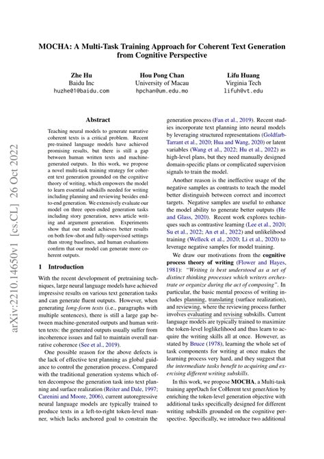 pdf mocha a multi task training approach for coherent text