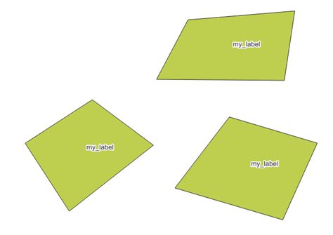 Labeling Positioning Label For Multi Part Features Qgis Geographic Information Systems Stack