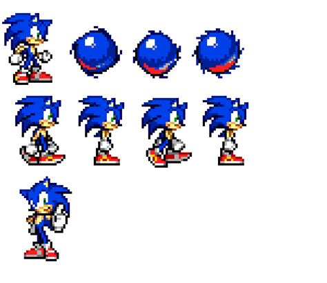 Pixilart Sonic Advance Sprites By Atobin0002