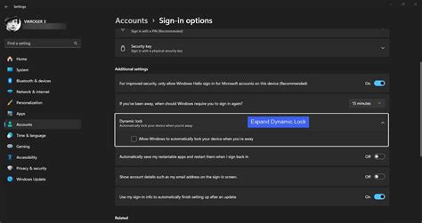 How To Enable Dynamic Lock On Windows 11