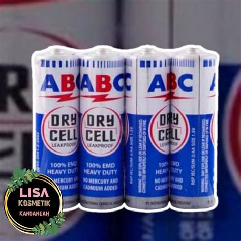 Jual Baterai ABC AA Isi 4 Pcs Shopee Indonesia