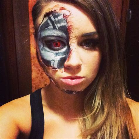 My Terminator Makeup