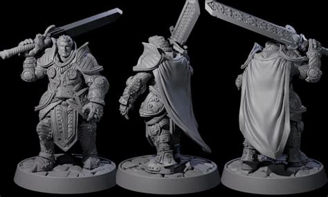 Sculpt Dnd 3d Miniature Warhammer Tabletop 3d Model Stl Figure For 3d