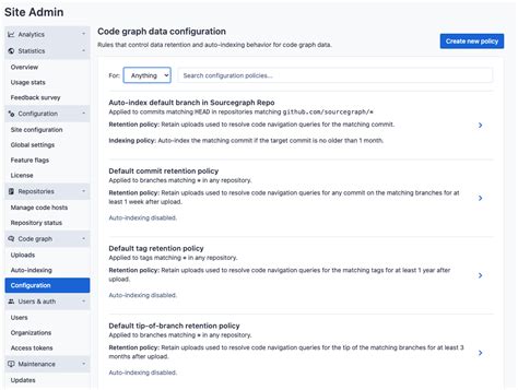 Configure Code Navigation Auto Indexing Sourcegraph Docs