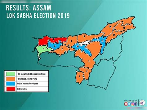 In Maps How Political Parties Fared In Lok Sabha Election 2019 Across